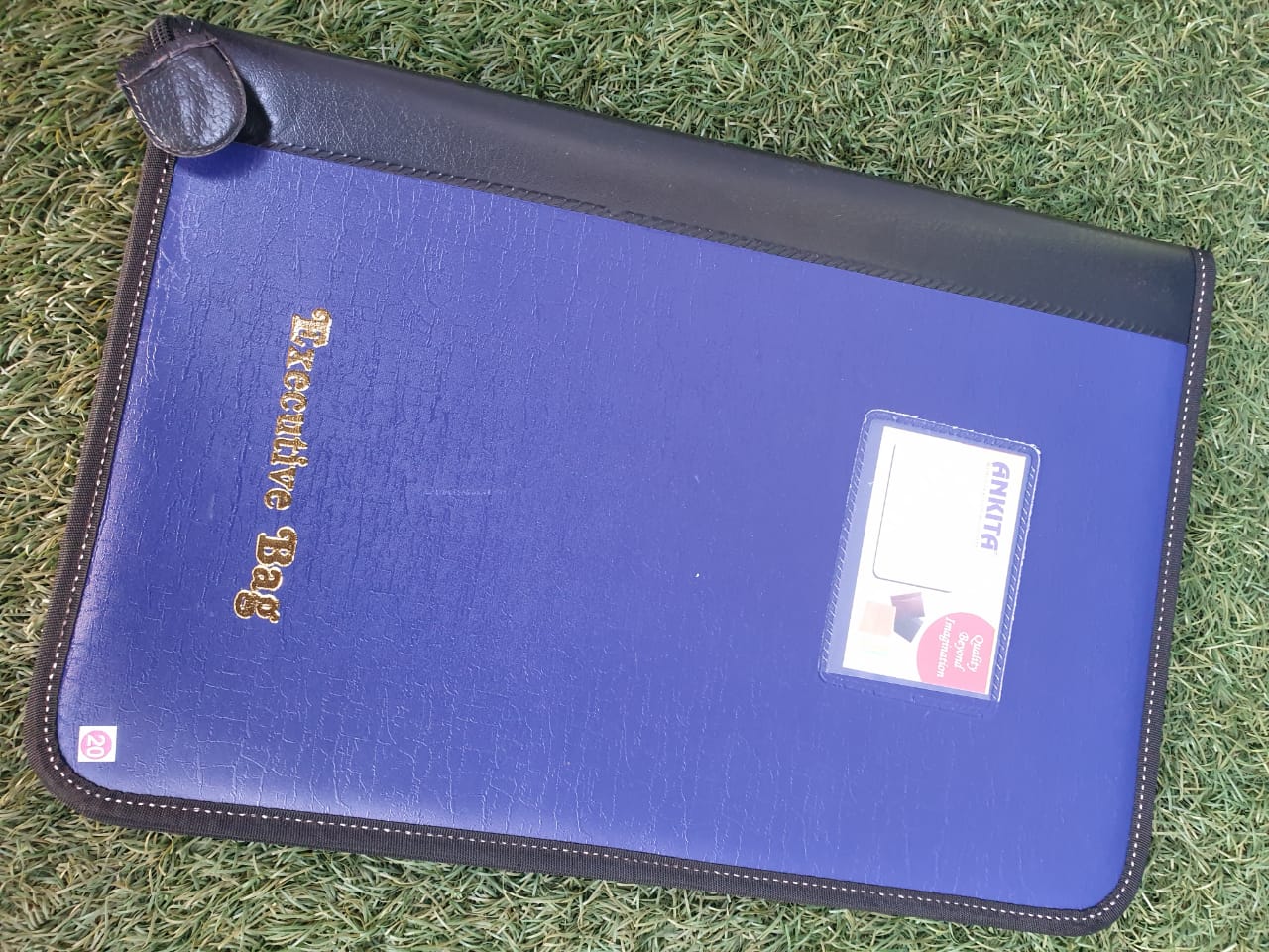 Executive Diplay File / Folder File With 3 Side Zipper Lock By Mitrata ...