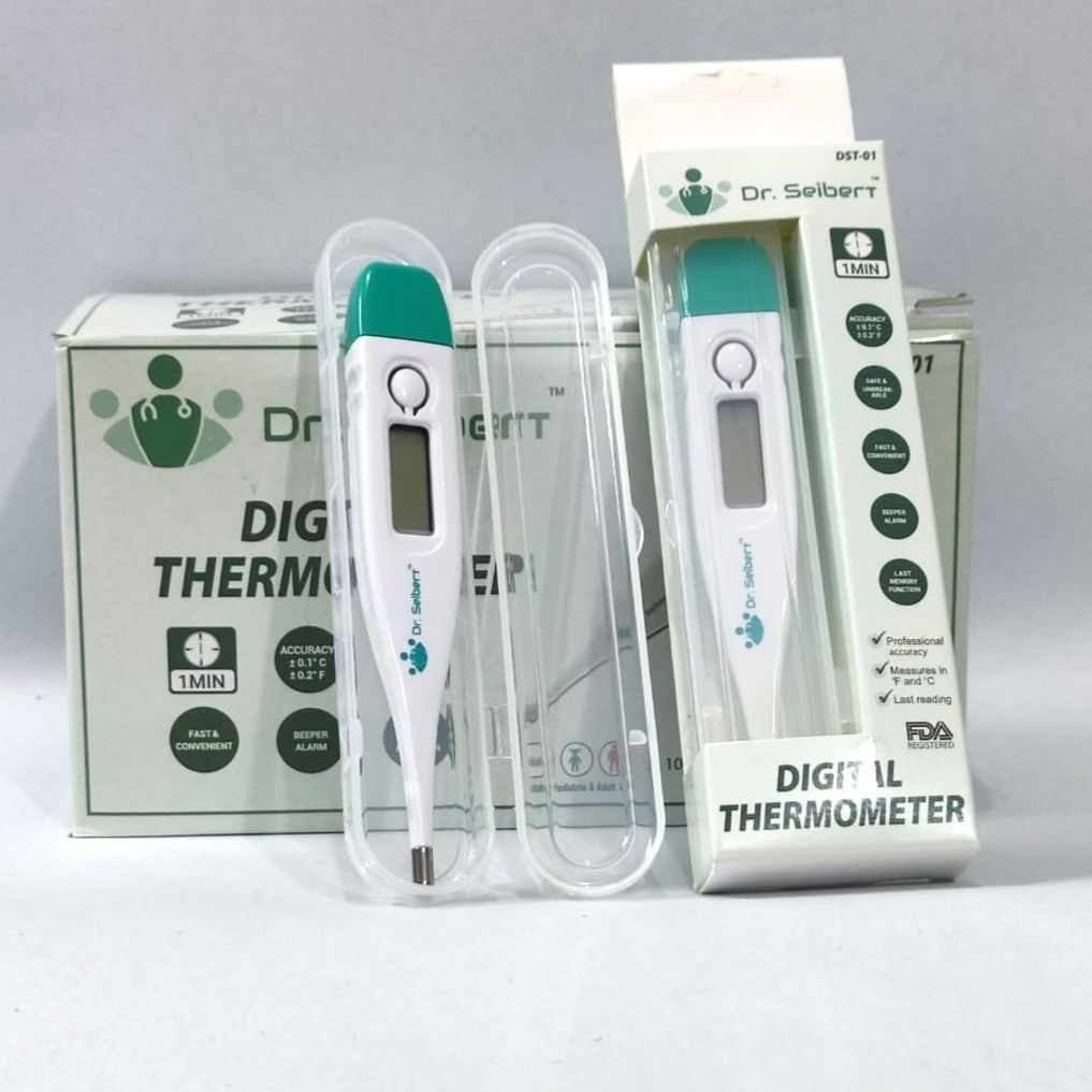 Dr. Seibert Branded Personal Digital Thermometer with (CE/FDA approved ...