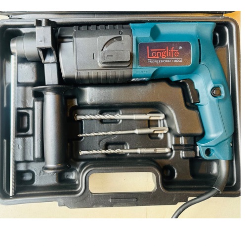 Longlife 800W Rotary Hammer Drill Machine With 3pcs Bits | Daraz.com.np
