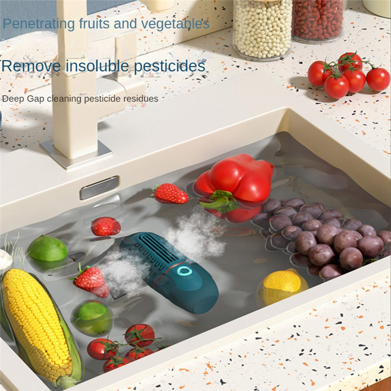 Food Purifier Disinfection Fruit Vegetable Washing Machine Blue | Daraz ...