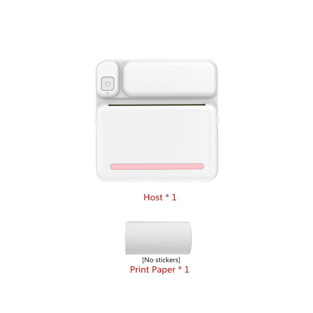 Portable Mini printer,thermal pocket Label printer, for Android or IOS ...
