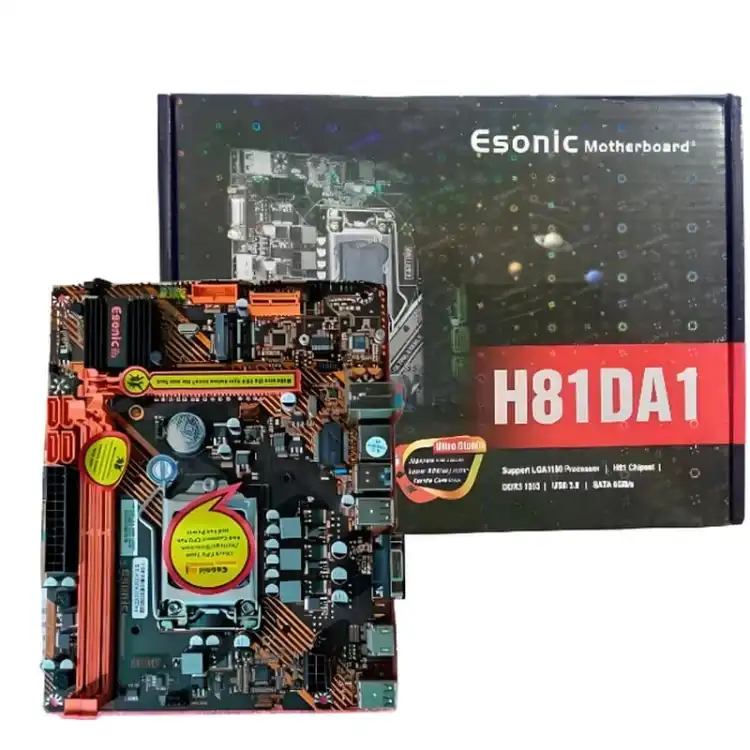 ESONIC H81 Motherboard with M.2 NVMe SSD Slot, Supports 4th Gen Processor | Daraz.com.np
