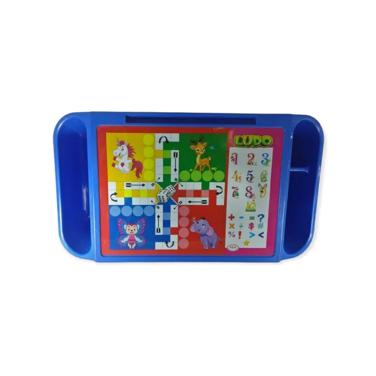 Plastic Multipurpose Game Printed Side Storage Study Lapptop Kids ...