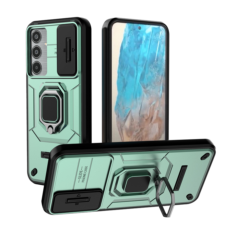 Vantime Case for Samsung Galaxy M35 5G Rugged Impact-resistant Sliding ...