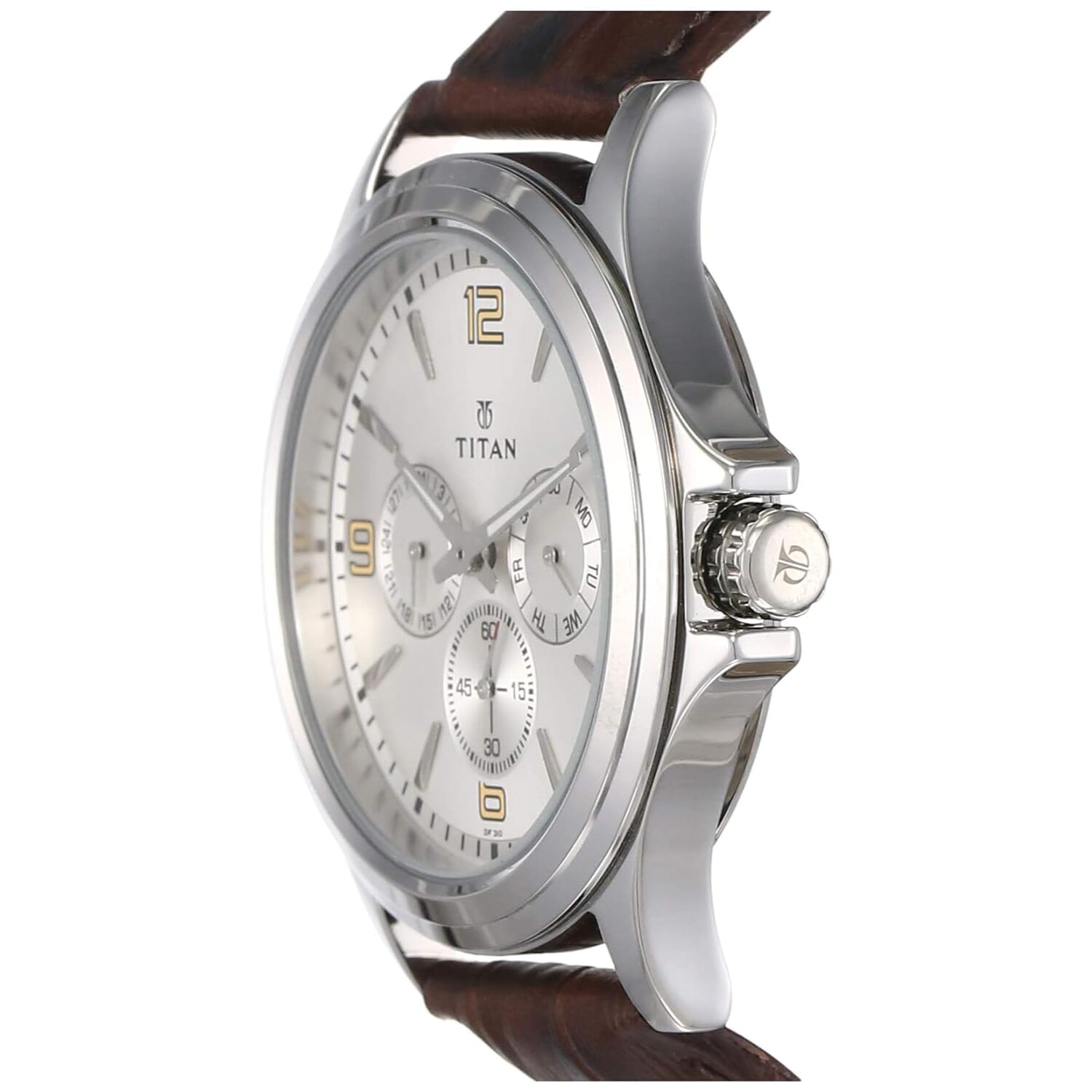 Titan Silver Dial Analog Watch 1698SL01 For Men | Daraz.com.np