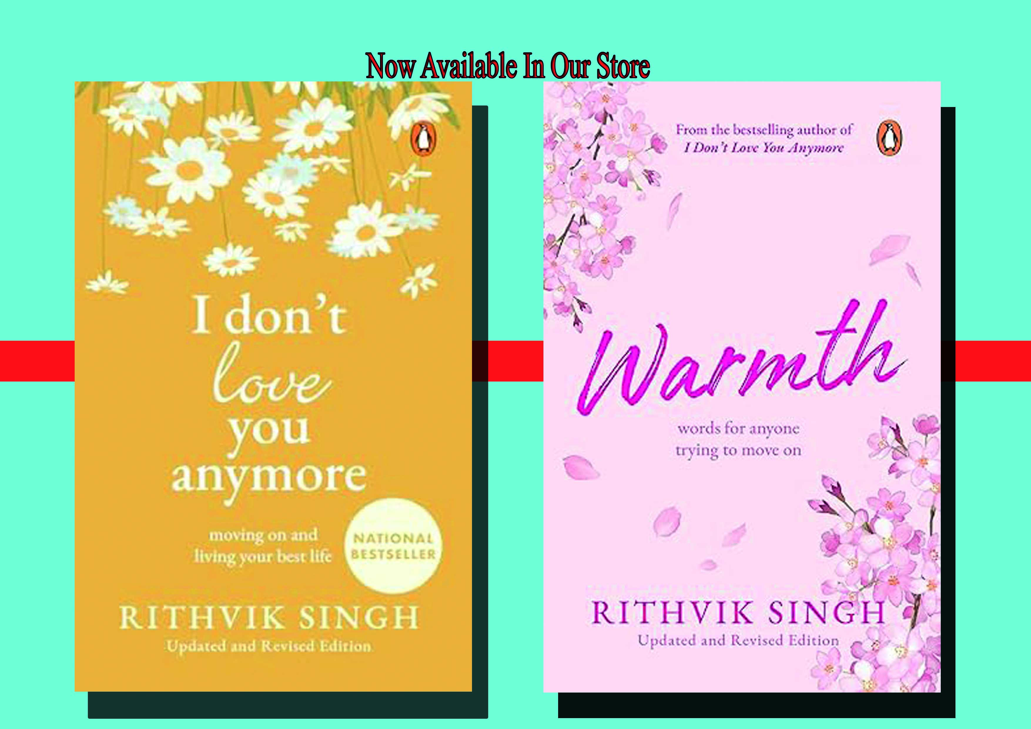 Rithvik Singh best books ( I Don't Love You Anymore & Warmth ) | Daraz.com.np