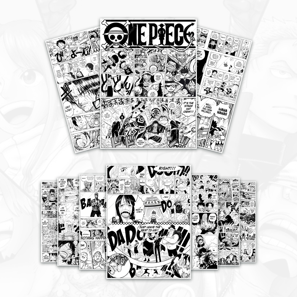 Anime Manga Posters Bigger Than A4 One Piece Naruto And Many More ...