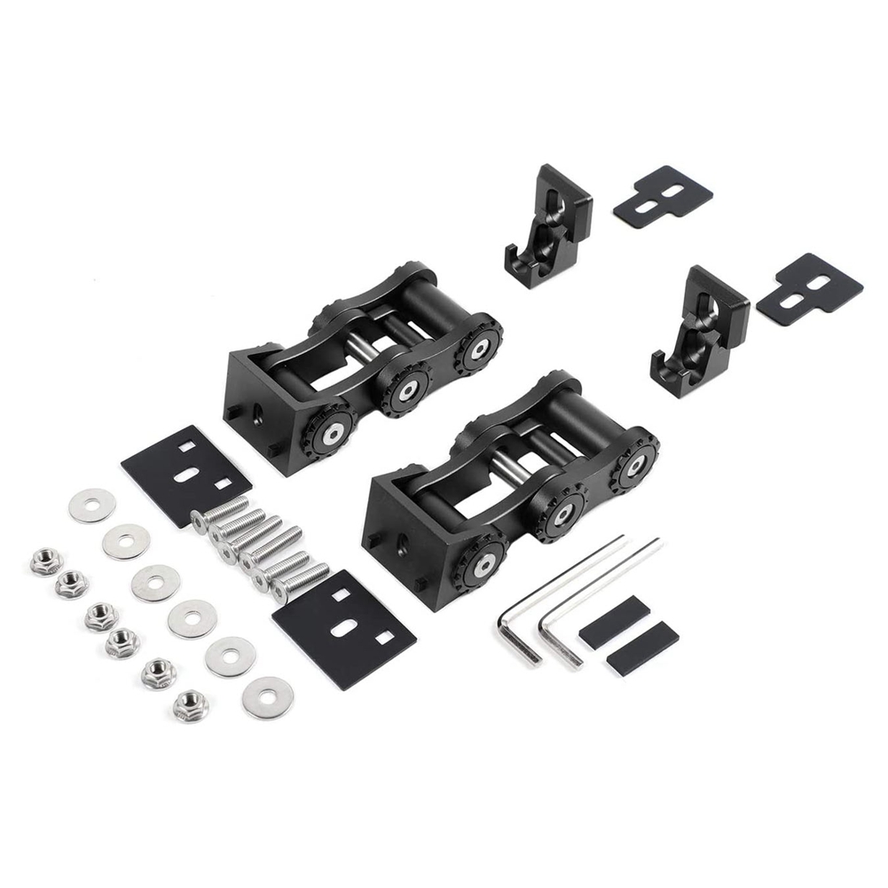 JK Hood Latches Aluminum Hood Catch Lock Latch Kit for JK 2007-2017 ...