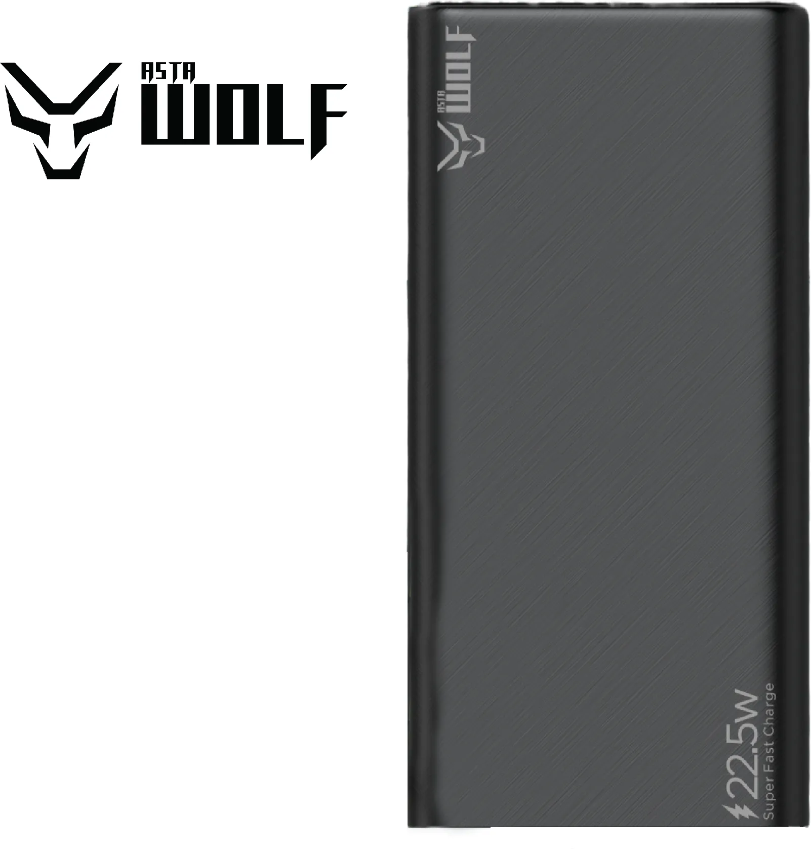 Asta WOLF Proton | 10000mAh Power Bank | LED Percentage Indicator | 22 ...