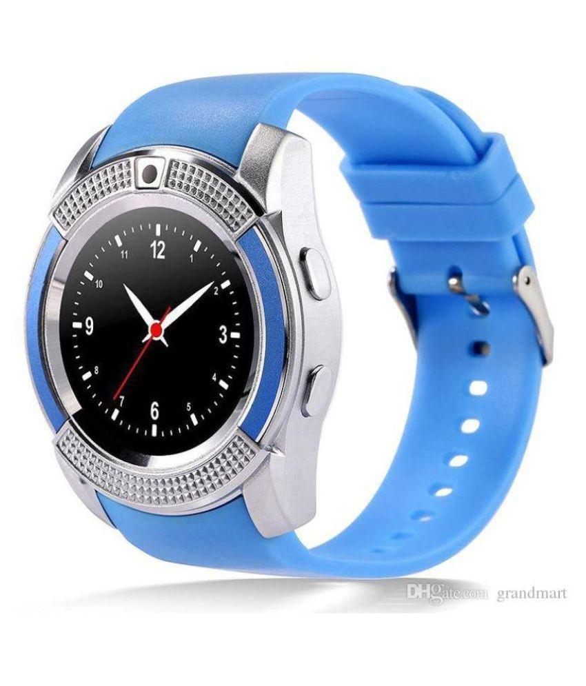 V8 Smartwatch Bluetooth Smartwatch Wrist Watch With Camera / Sim Card ...