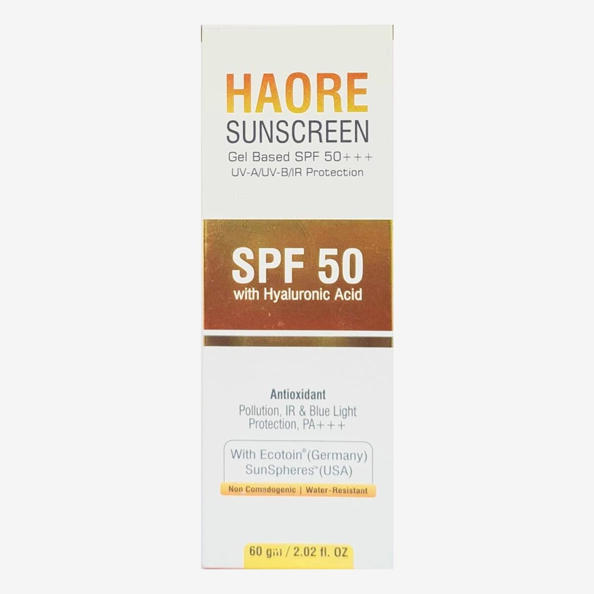 HAORE Sunscreen Gel spf 50 +++, 60 gm | Daraz.com.np