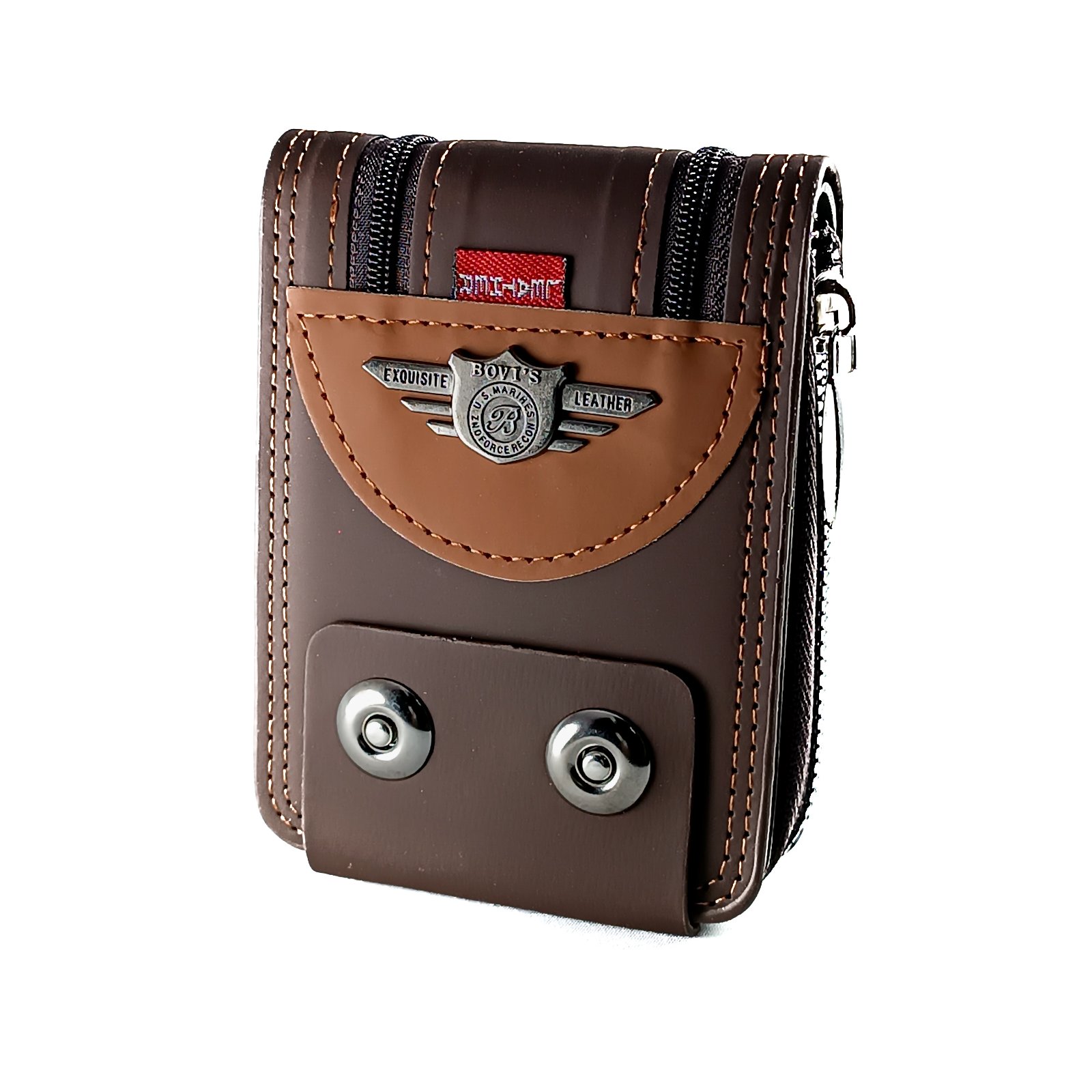 Bovis Double Button Pu Leather Wallet For Men | Daraz.com.np