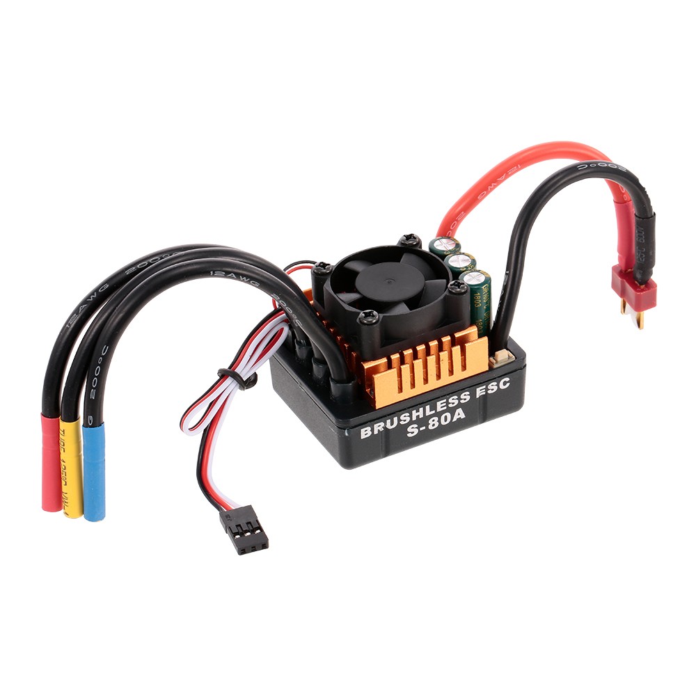 HOBBYFANS 60A Brushless 2-3s ESC with BEC | Daraz.com.np