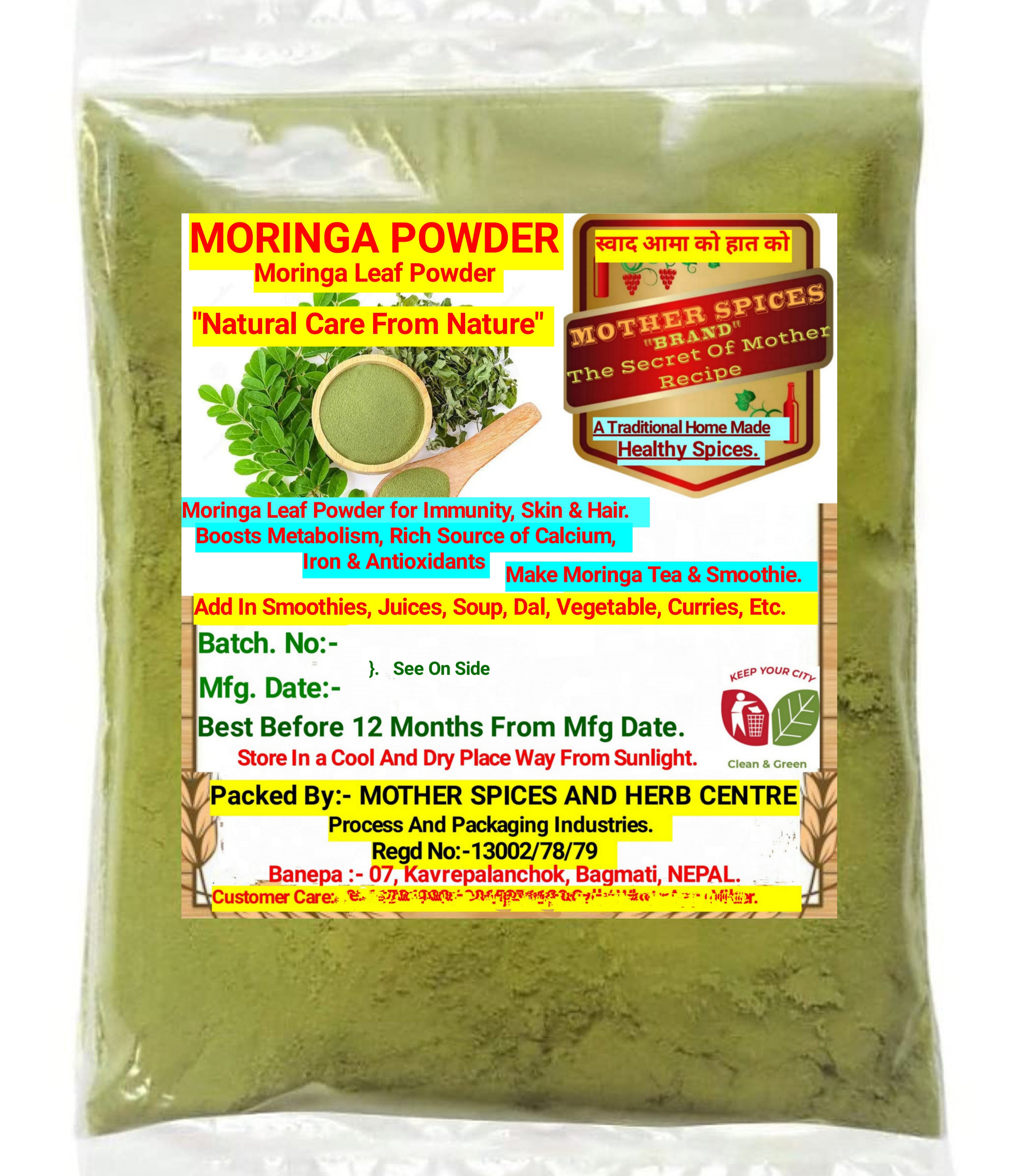 Moringa Leaf Powder - Sitalchini - 100 gm | Daraz.com.np