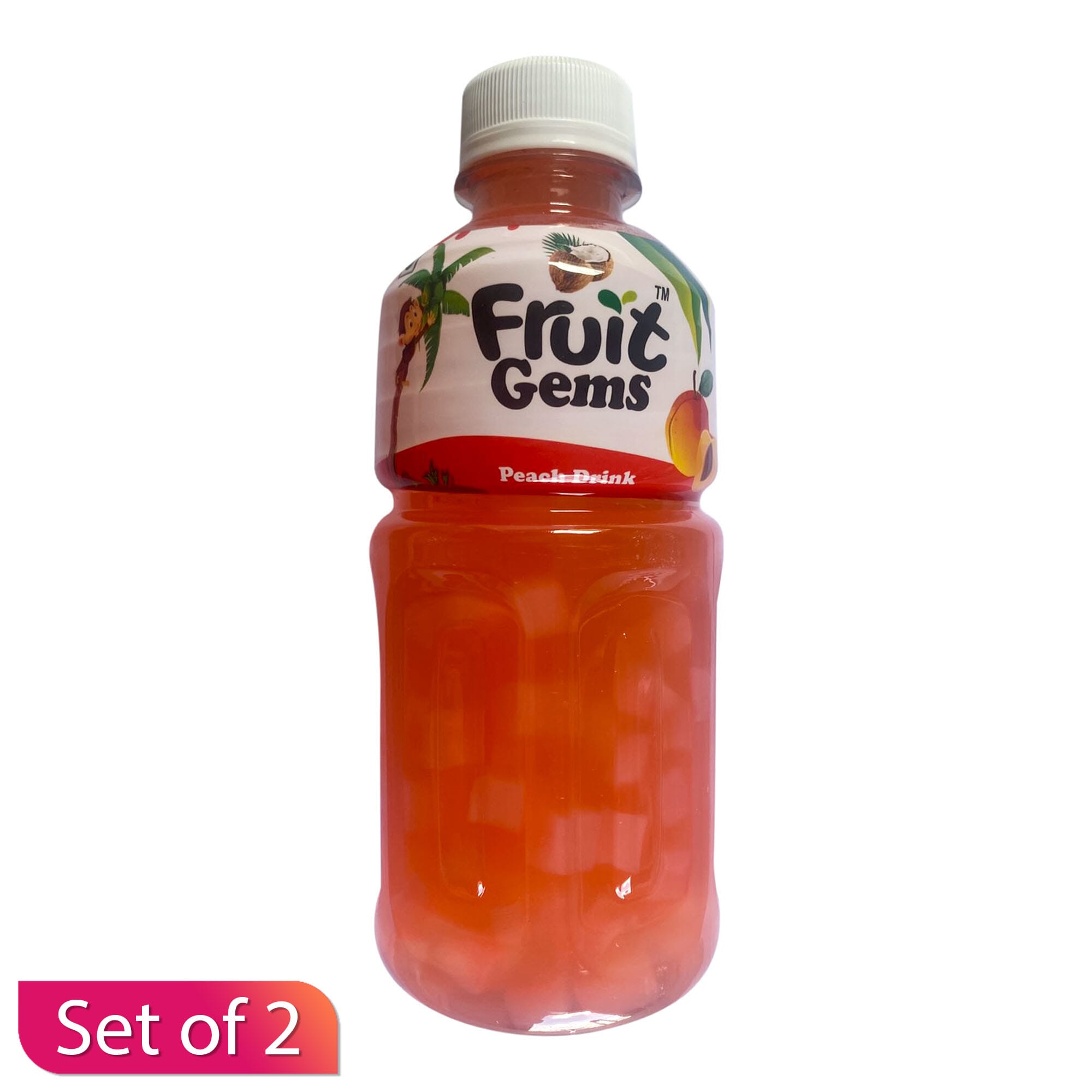 Fruit Gems Peach Drink 320ml Set of 2 | Daraz.com.np