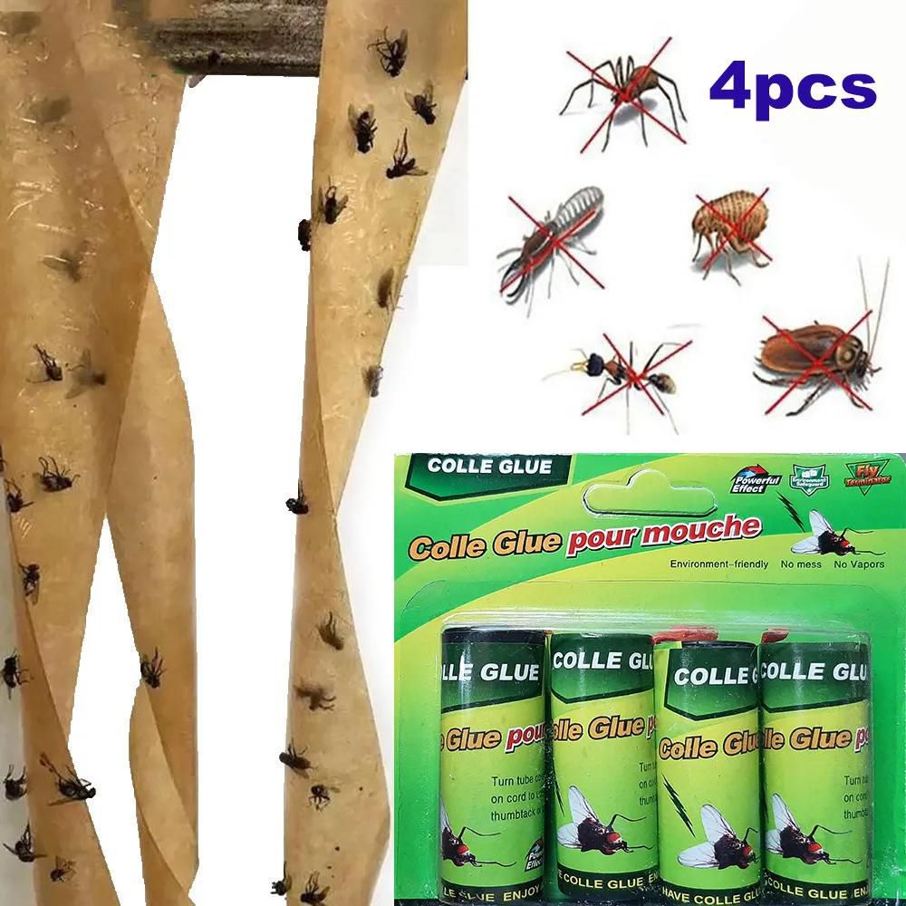 4pc Fly Killer Insect Catcher Glue Trap Non-Toxic Terminator | Daraz.com.np