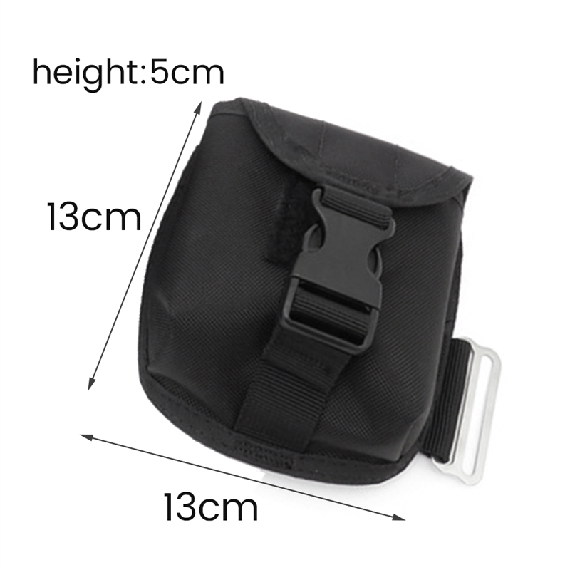 Scuba Diving Counter Weight Pouch with Quick Release Buckles Accessory ...