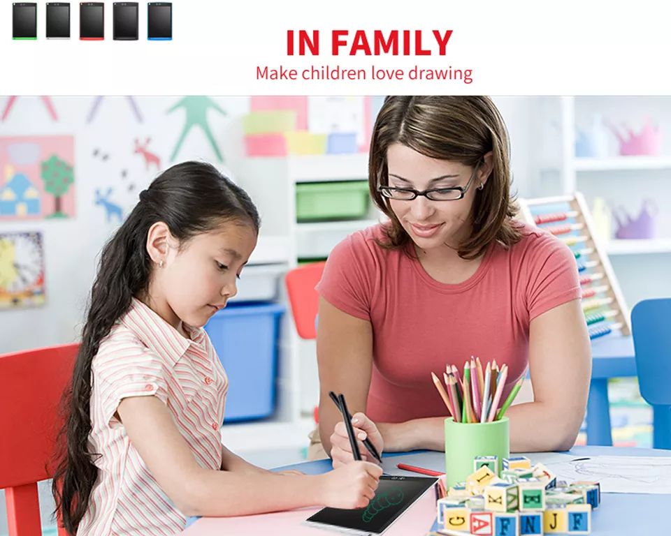 LCD Writing Tablet 8.5 inch Electronic Writing Drawing Doodle Board ...