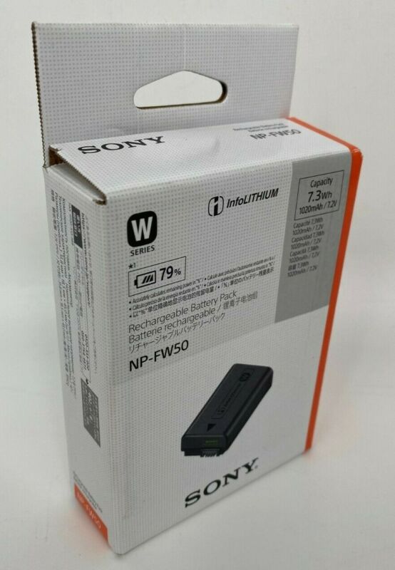 Sony Mirrorless Camera Rechargeable Battery Pack NP-FW50 W-series ...