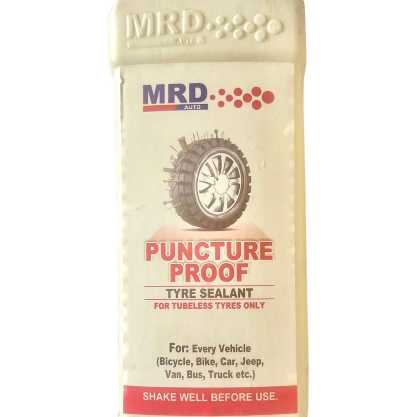 MRD Tubeless Tyre Sealant | (1000 ML) Anti Puncture Liquid | for Bike ...