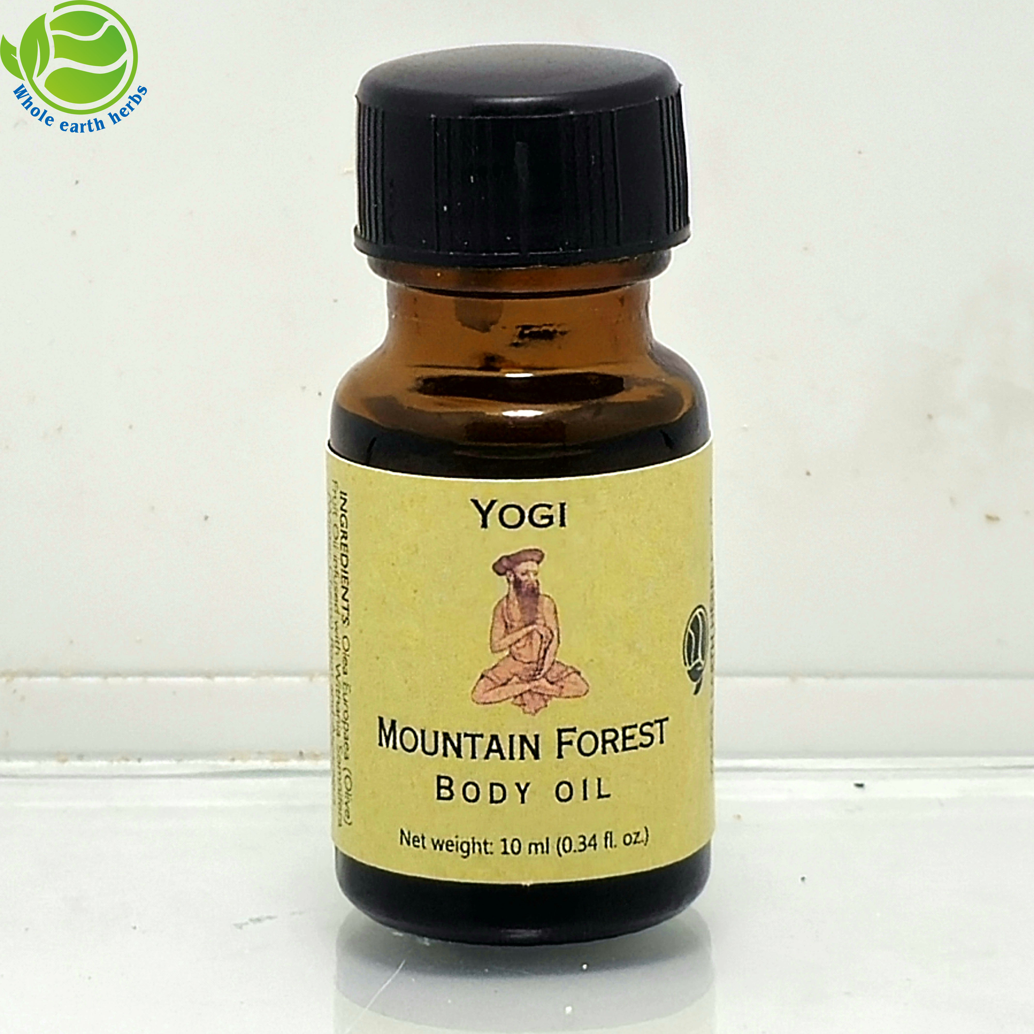 Whole Earth Herbs Yogi Yogini Range - Yogi Mountain Forest Body Oil 10 ...