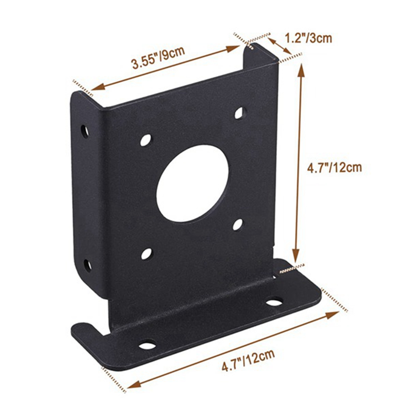 4Pcs Adjustable Wood Fence Pergola Post Base Brackets Kit Heavy Duty ...