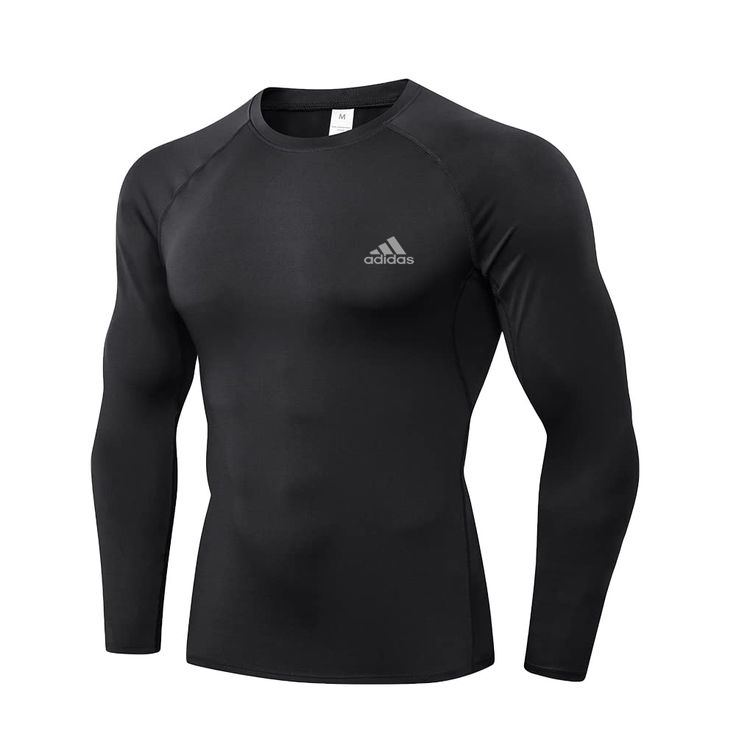 Sport Inner Compression Round Neck Full Sleeve T-Shirt For Men | Daraz ...