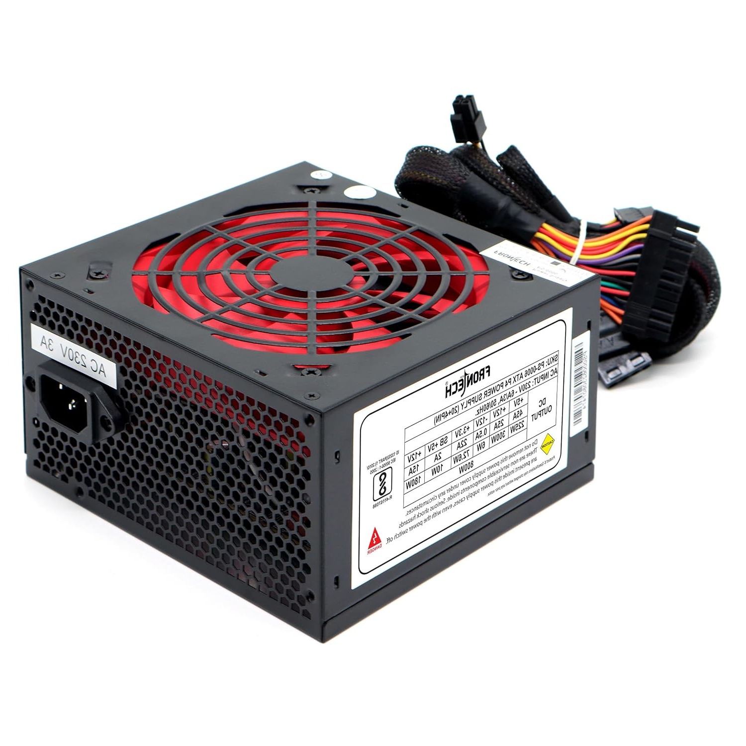 FRONTECH 800 Watts SMPS Power Supply JIL-2430 Black | Daraz.com.np