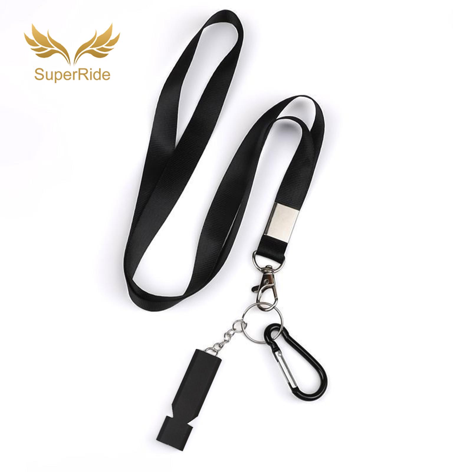 SuperRide Whistle with Carabiner High-quality Aluminum Referee Whistle ...