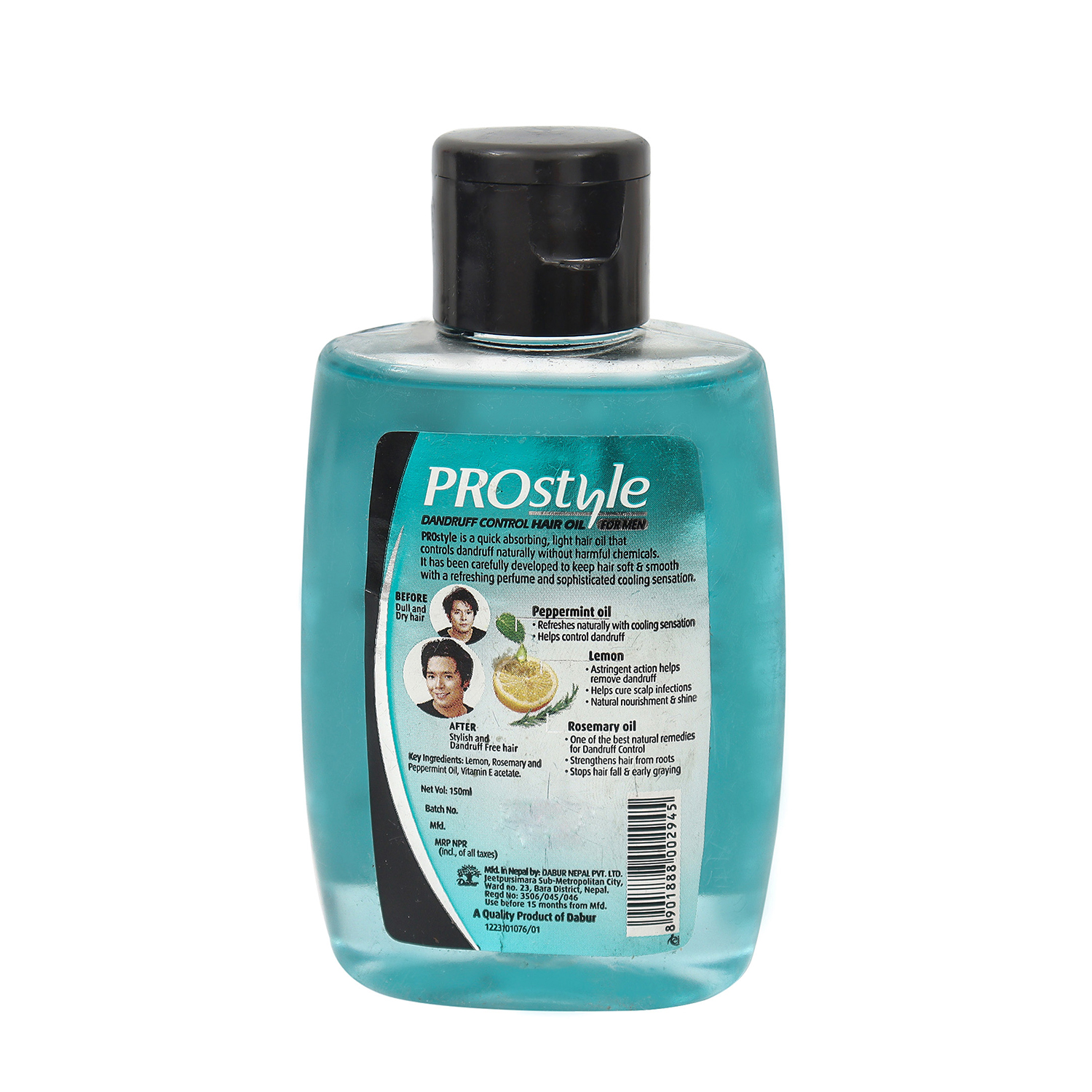 Prostyle Dandruff Control Hair Oil for Men 150 ml | Daraz.com.np