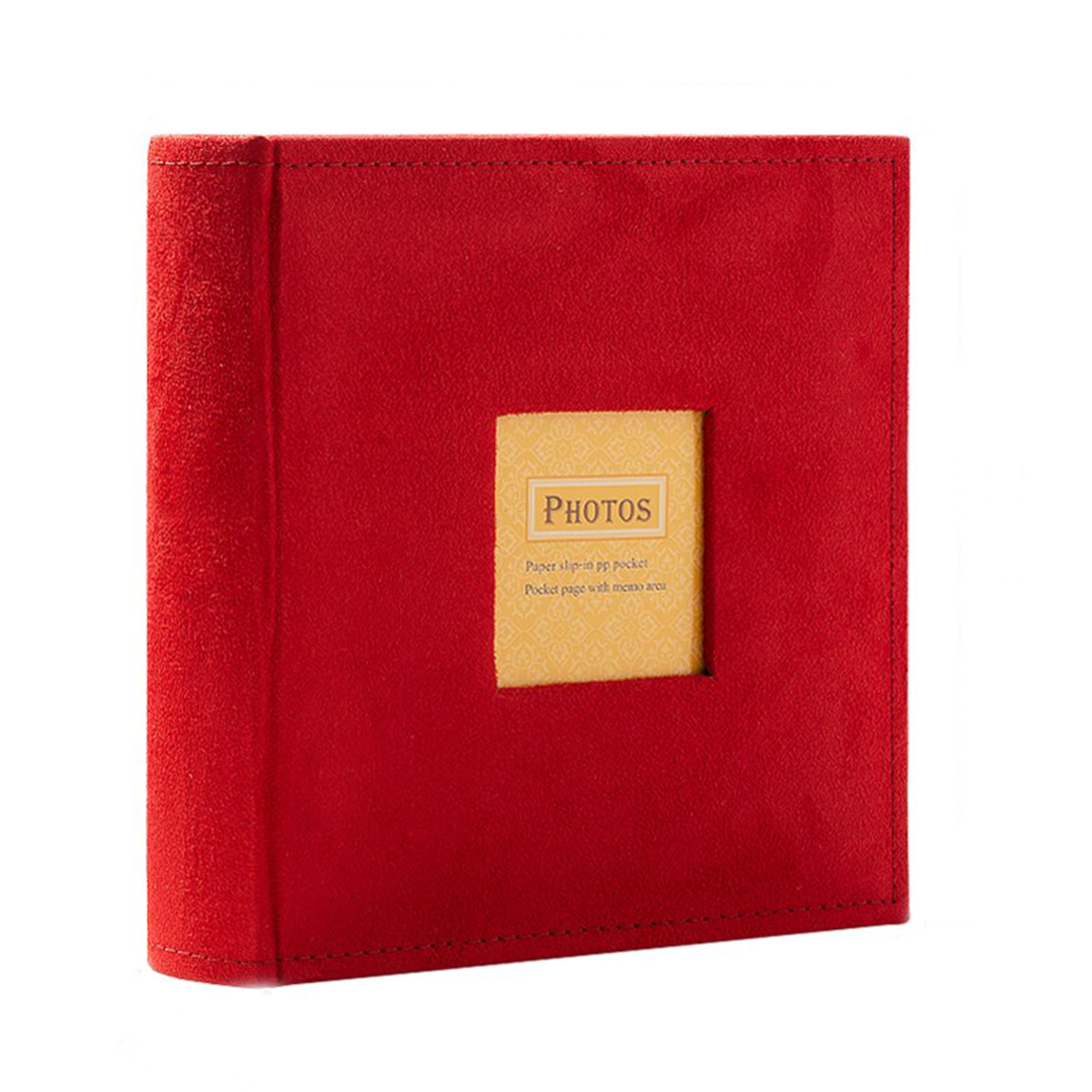 Fabric Cover Book Bound Style Photo Album 4R 4x6 200 Photos Paper Slip ...