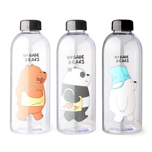 1000ml Water Bottles Cute Panda Bear Water Bottle | Daraz.com.np