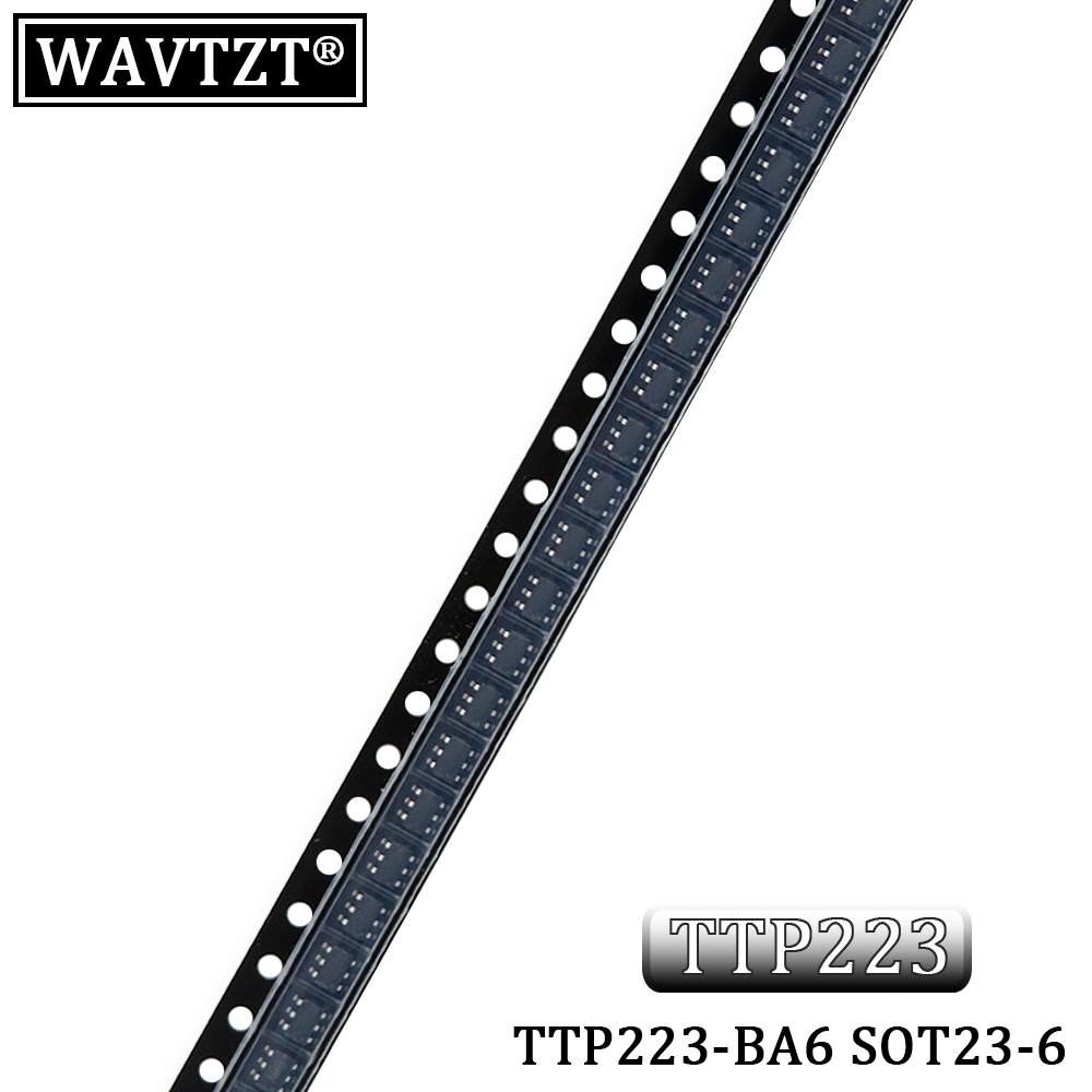 WAVTZT 10PCS/LOT TTP223 Touch Button Module Capacitor Type Single ...