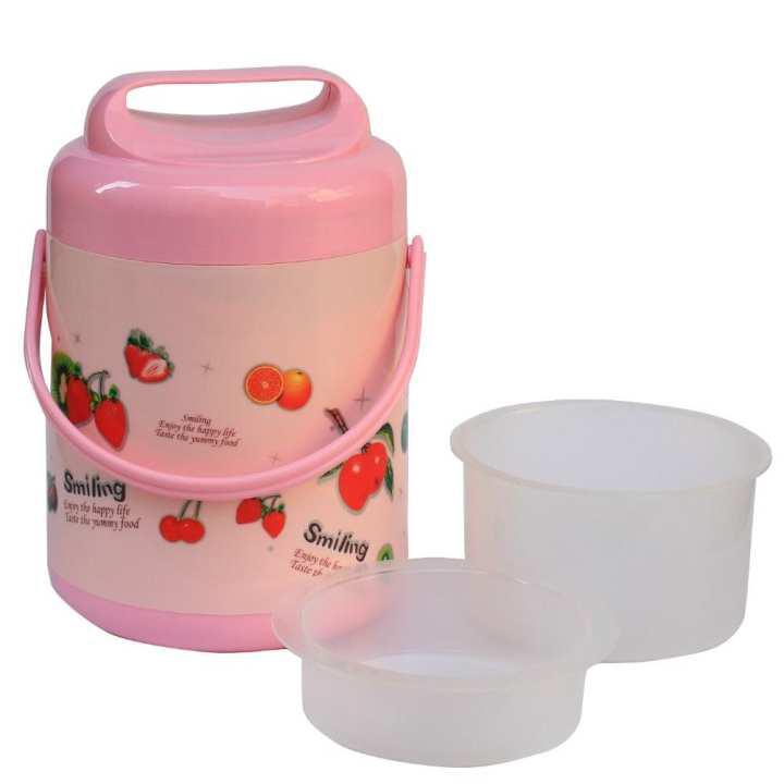 Plastic 2 Container Insulated Hot Case | Daraz.com.np