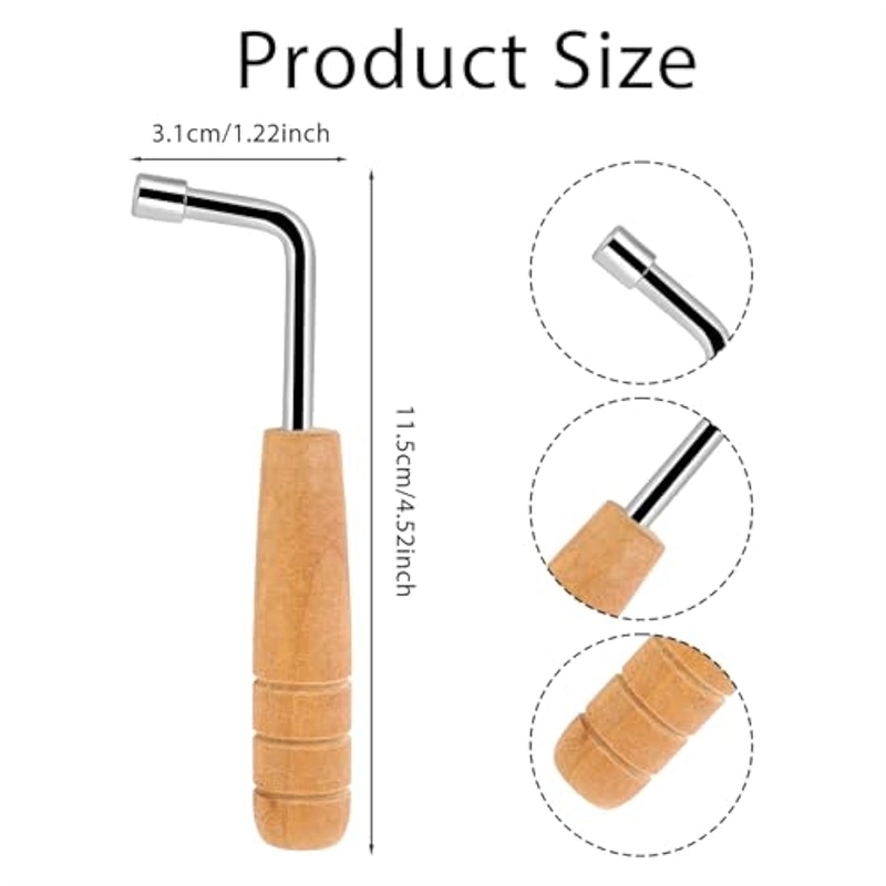 Piano Tuning Wrench, Professional Melody Harp Tuning Tool, Universal L ...