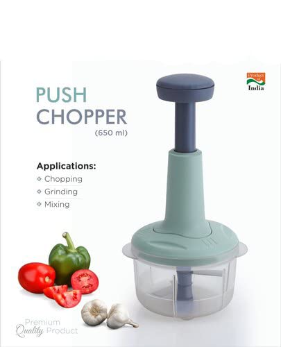 National Kitchenware Manual Hand Press Vegetable Mincers Food Chopper ...