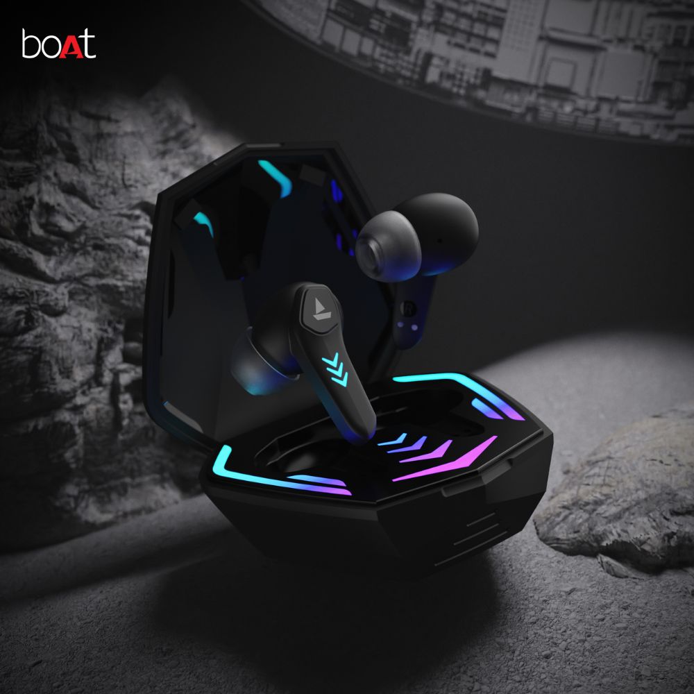 boAt IMMORTAL 131 Premium Gaming Earbuds Up To 40 MS Low Latency 40 ...
