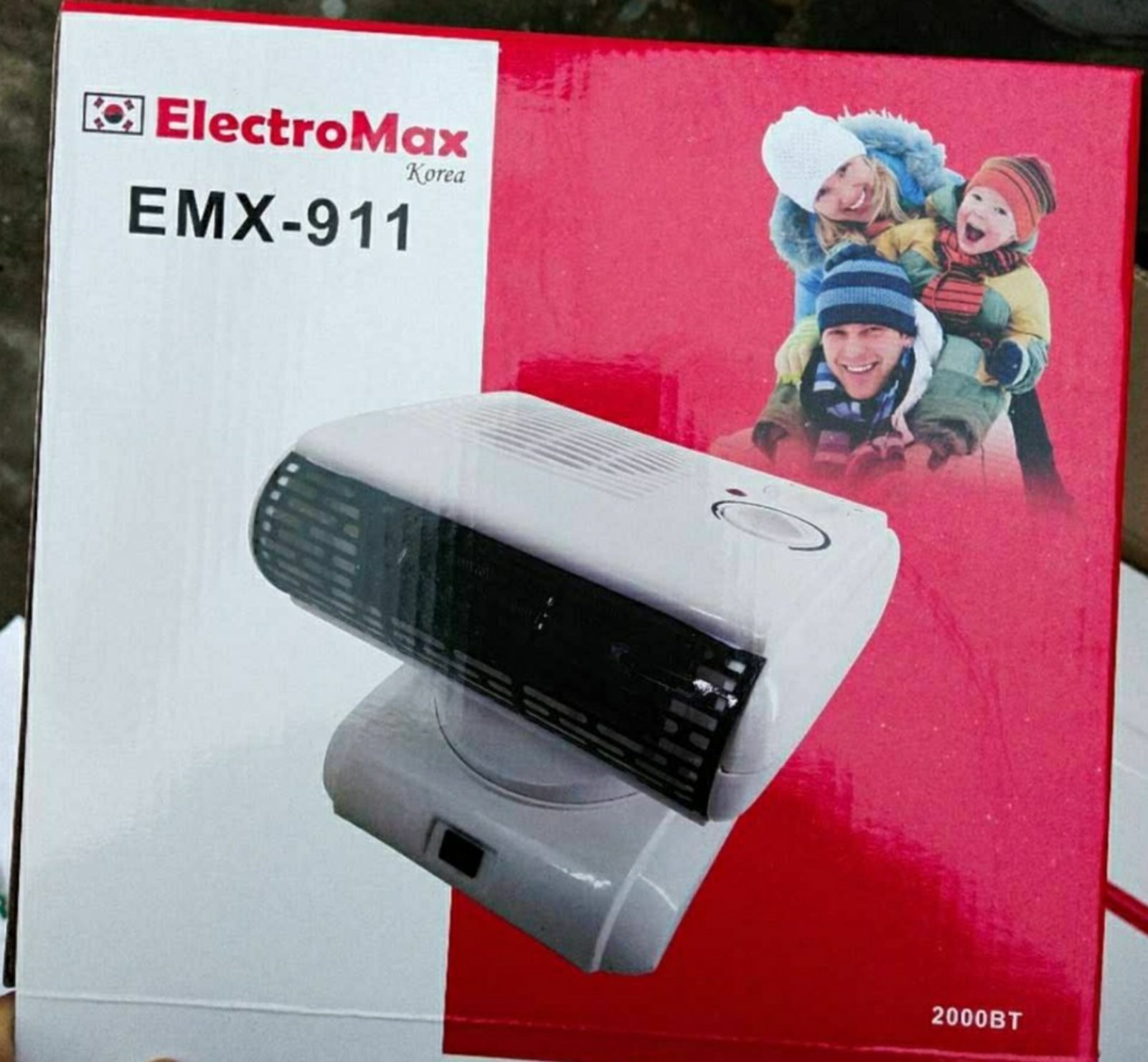 Electromax 360 Degree RotatingFan Heater EMX-911 2000W | Daraz.com.np