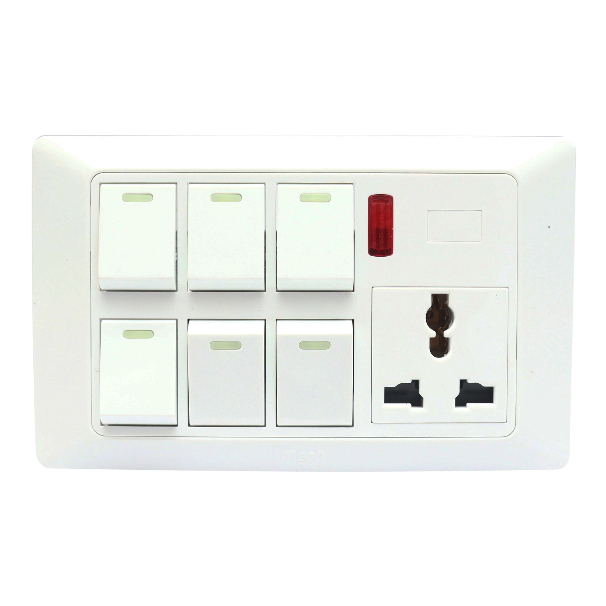 6 Gang Socket | Daraz.com.np: Buy Online at Best Prices in Nepal ...