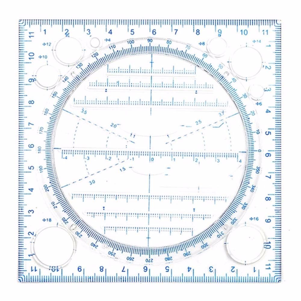 Gifts School Accessories 3D Figure Ruler Art Design Ruler Measuring ...