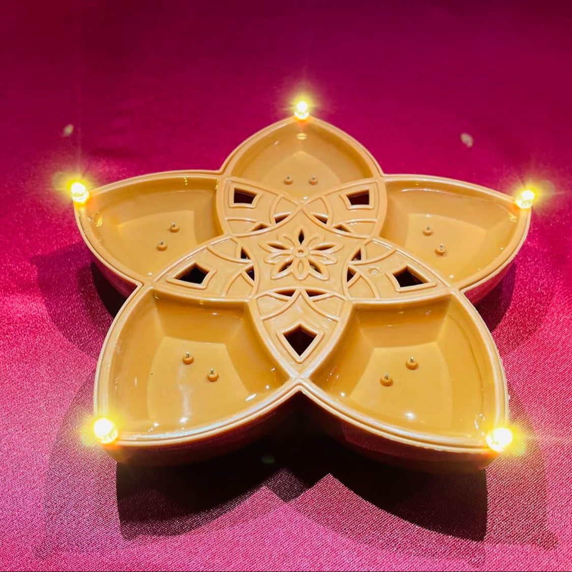 Water Sensor Diya, Led Diya, Panchmukhi Diya | Diya for Diwali | Led ...