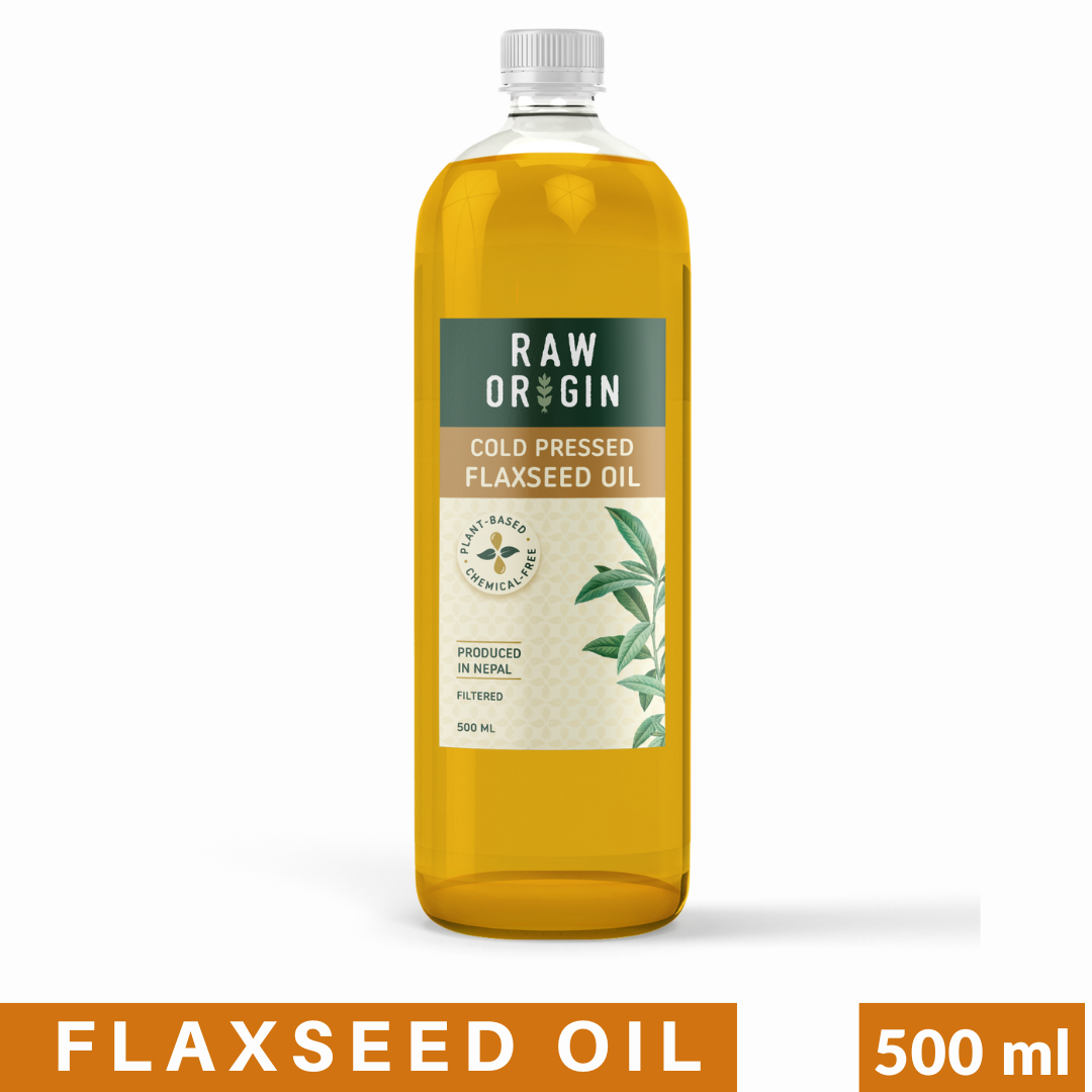 Raw Origin Cold Pressed Flaxseed Oil 500ml (Alas ko Tel) | Daraz.com.np