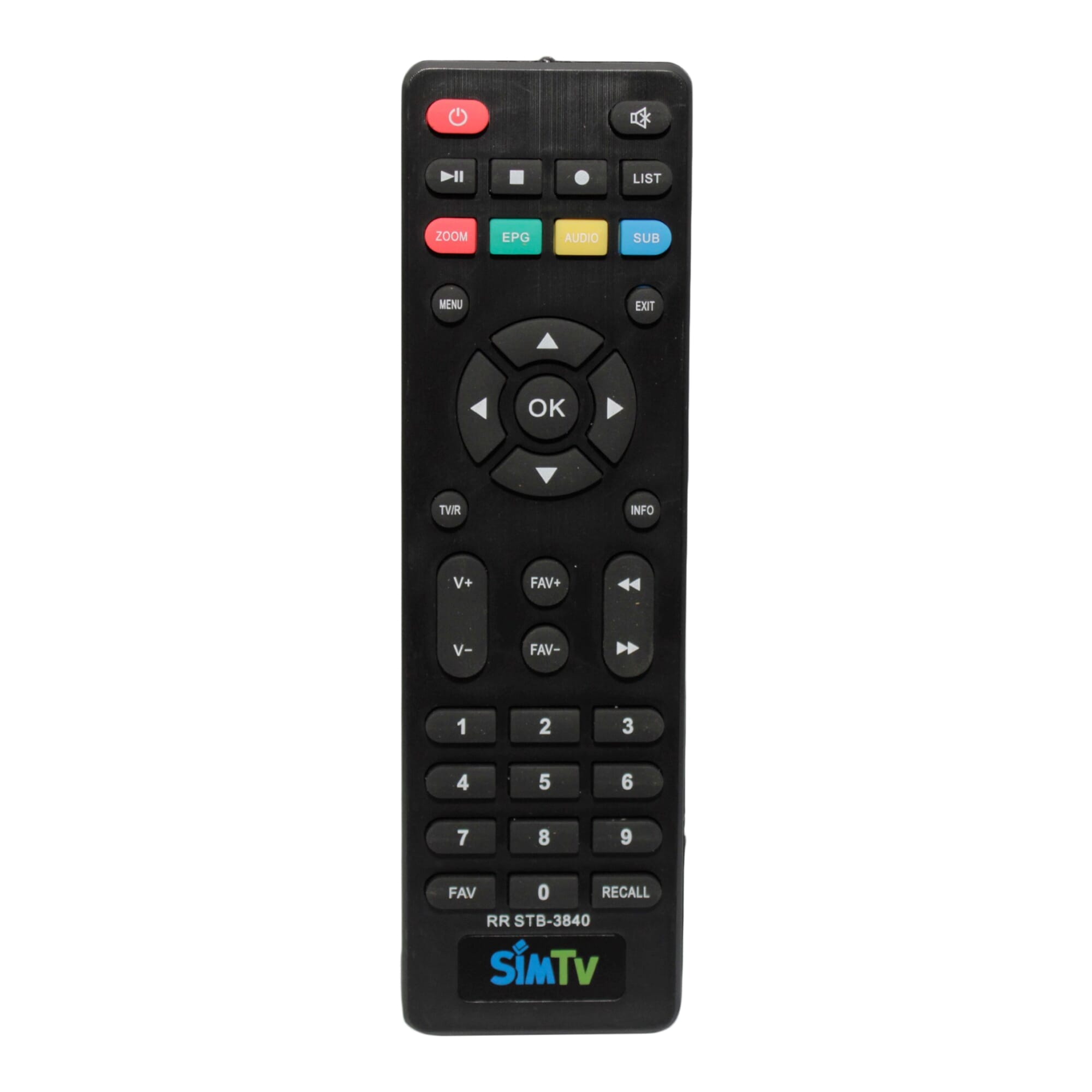 Remote Control For Sim TV Setup Box | Daraz.com.np