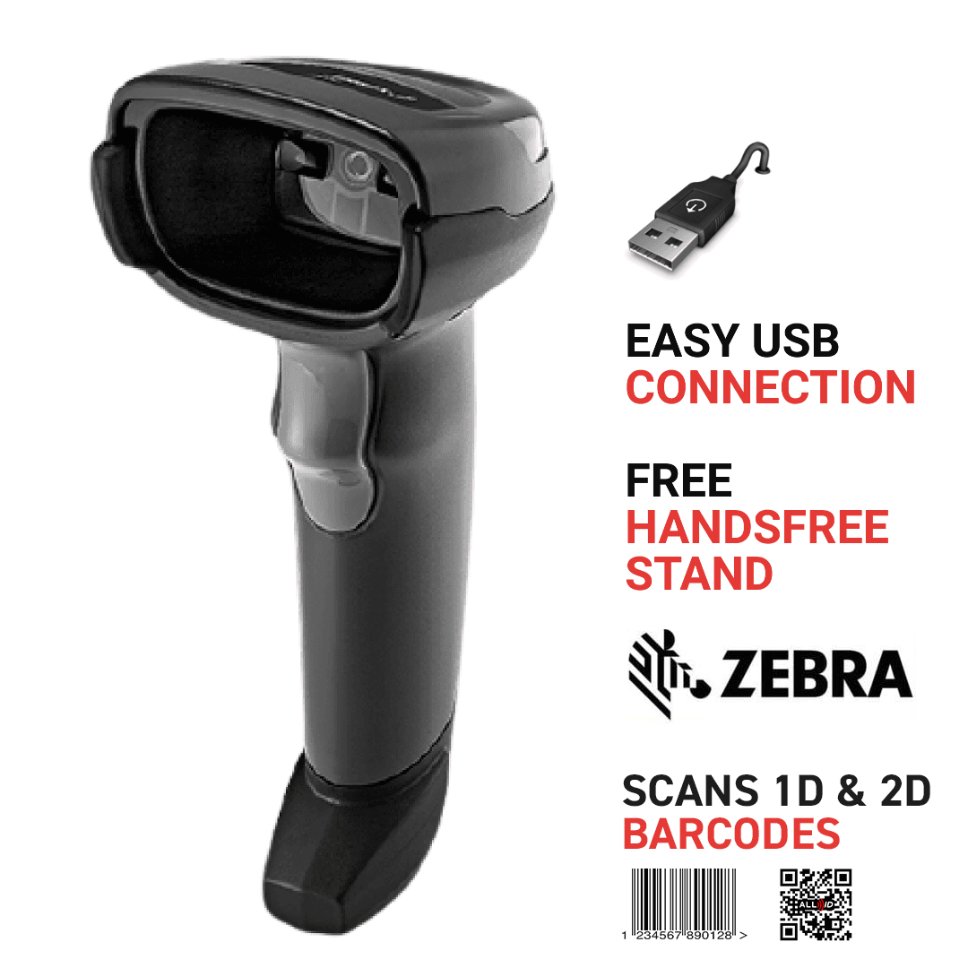 Zebra DS1001 Barcode Scanner, 2D | Daraz.com.np