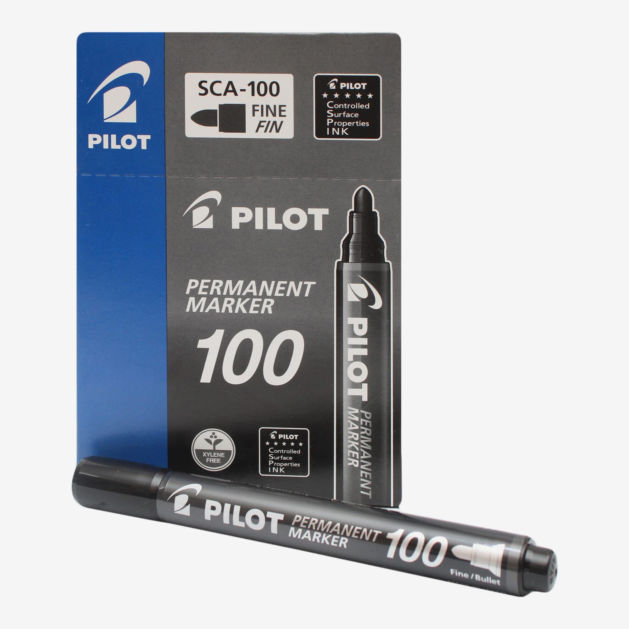 Black Pilot Permanent Marker Pack Of 12 Pcs | Daraz.com.np