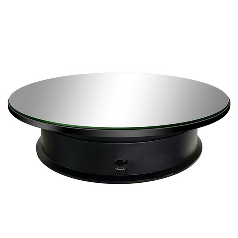 OYPFXMI Electric Rotating Mirror Display Stand 2 Speeds Maximum Weight ...