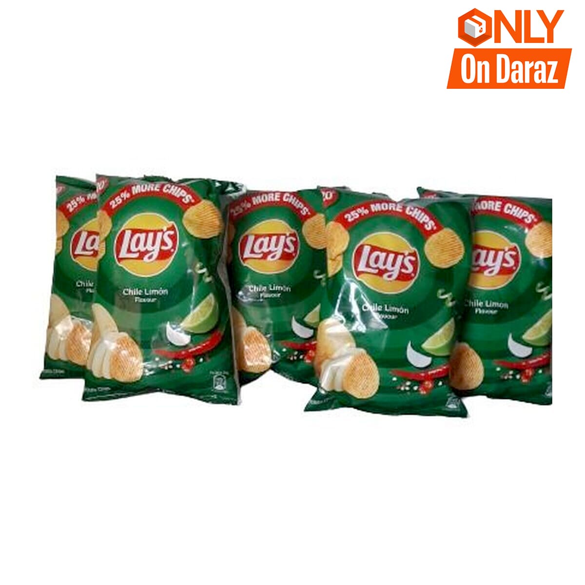 Lays Chilli Lemon Flavour - 50gm - Pack of 5 | Daraz.com.np