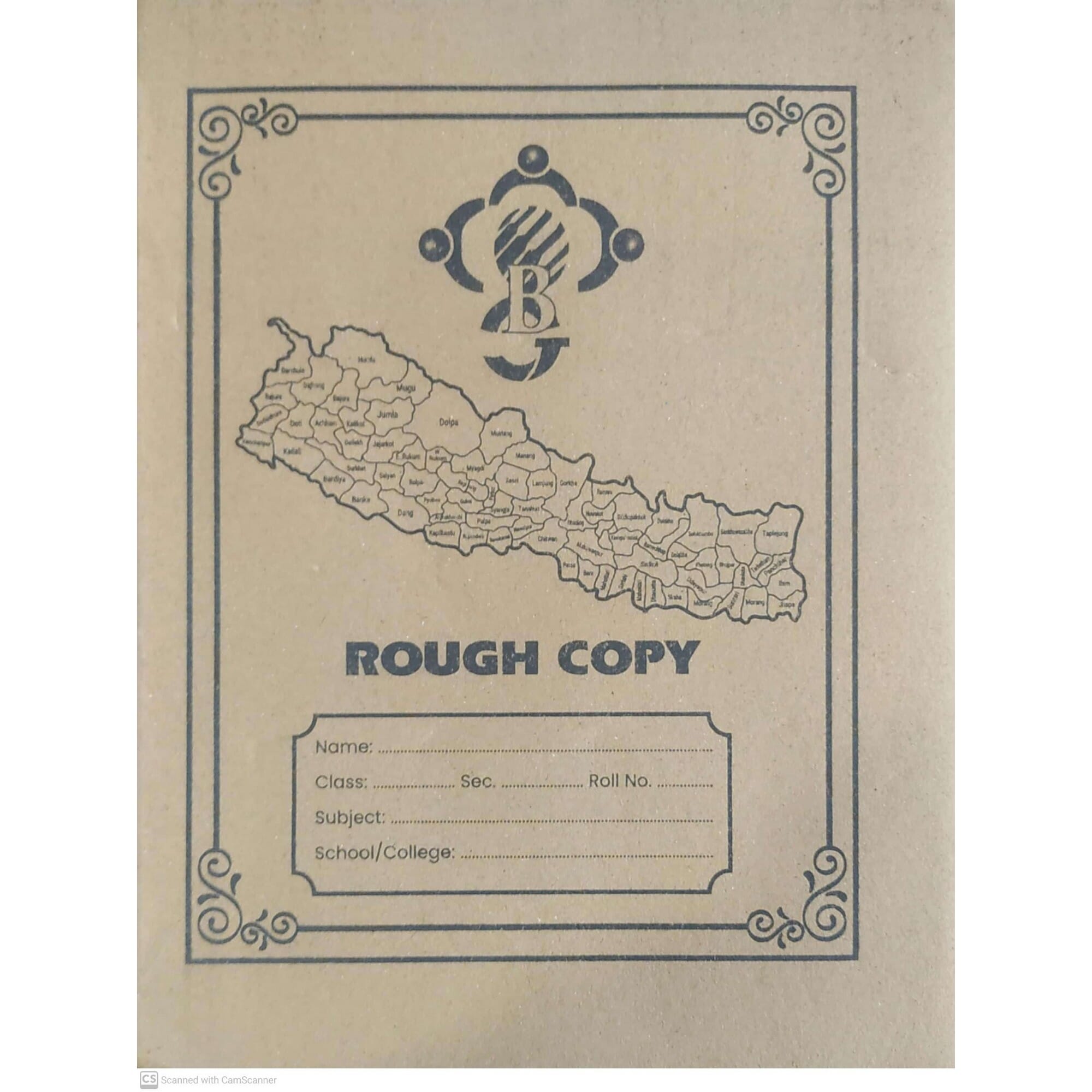 Plain Rough Copy -Set of 12 | Daraz.com.np