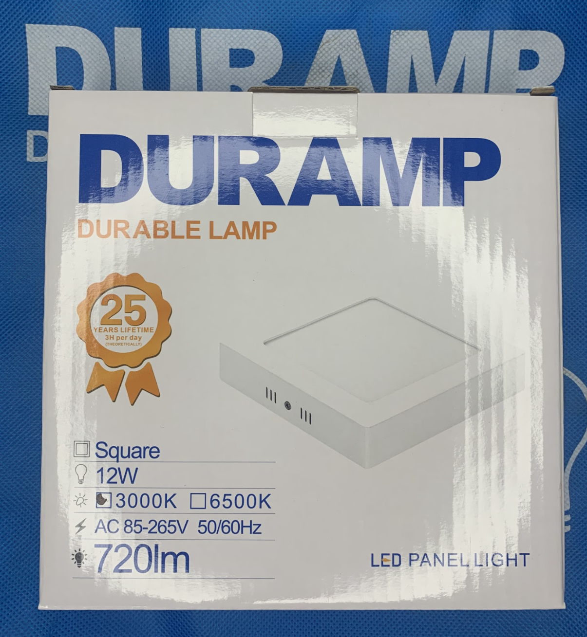Duramp LED Panel Light - 12w - Conceal Panel - White/ Warm - Square