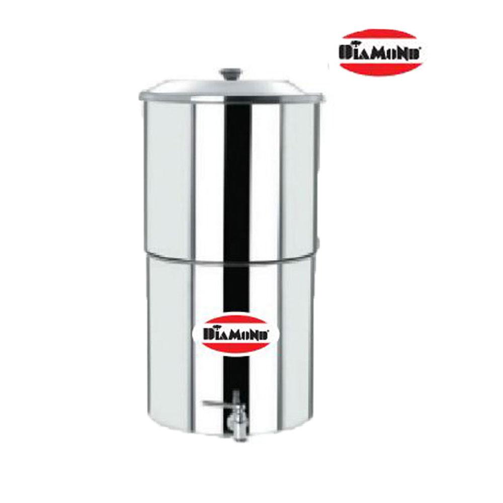 21 Liter Stainless Steel Water Filter With 2 Candle | Daraz.com.np